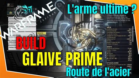 Glaive Prime Warframe