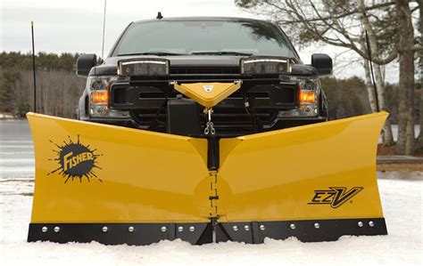 Snow And Ice Snow Plows Light Duty Plows Fisher Ez V 2 Dejana Truck