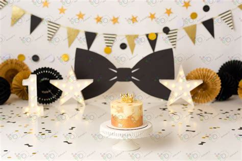 دانلود بک دراپ تولد با پس زمینه پاپیون تم پسرونه عکس گراف