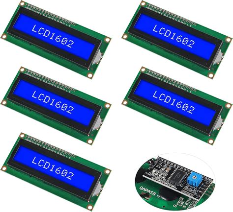5 Pack I2C 1602 LCD Display Module 16X2 Character Philippines Ubuy
