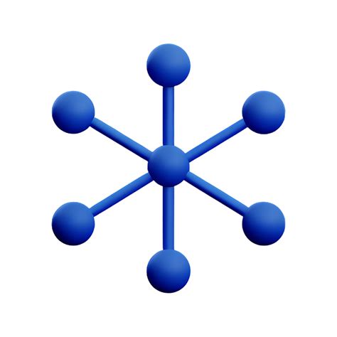 Network 3d Rendering Icon Illustration 28597199 Png