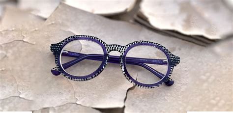 Helene Round Prescription Glasses Purple Mens Eyeglasses Payne
