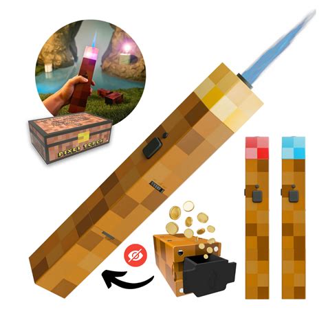 Smyle Labs Pixel Torch Encendedor Antorcha Minecraft Tdh Mx