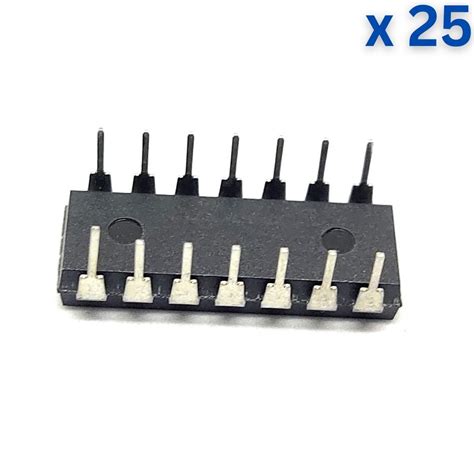 Cd40106 Hex Schmitt Trigger Inverter Ic Dip 14 Package