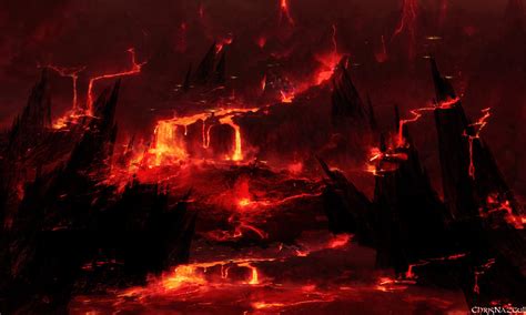 Fire Cave By Chrisnazgul On Deviantart