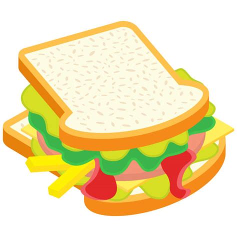 50 Ham And Cheese Toastie Stock Illustrations Royalty Free Vector