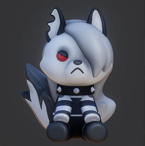 👾 Loona Chibi Helluva Boss・ 3d File For 3d Printing・cults