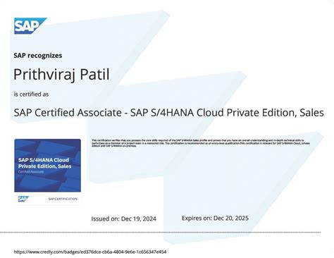 Saps4hana Salescertification Sapcommunity Prithviraj Patil 22 Comments
