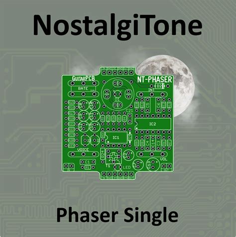 Nostalgitone Phaser Single Effortless Phase Shifts With Unmatched