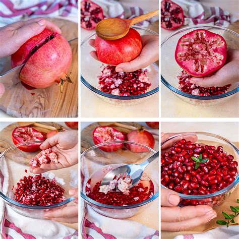 6 Pomegranate Seeds