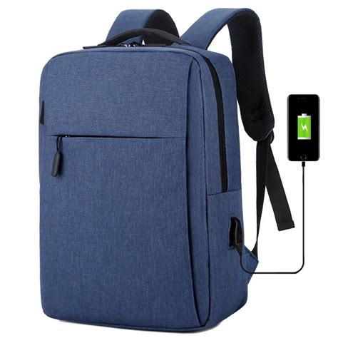 Mochila Masculina Para Notebook Moda 18l 15 6 Polegadas Fone De Ouvido E Usb Jorge Shopee Brasil
