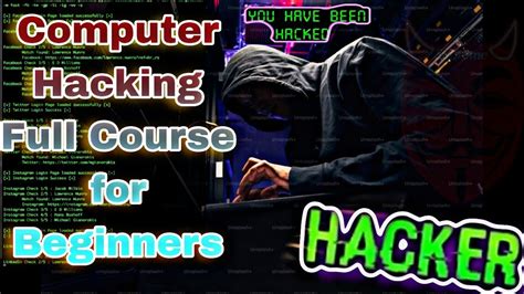 Computer Hacking Complete Course For Beginners Part 1 Youtube
