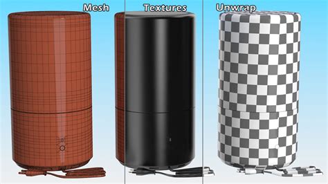 Air Humidifier Antibacterial 3d Model 29 3ds Blend C4d Fbx Max