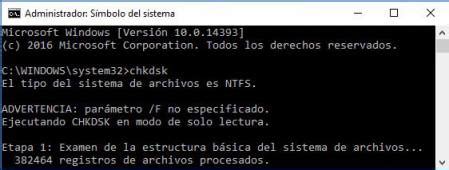 Cómo reparar un disco duro con sectores dañados usando chkdsk en Windows y ComoFriki