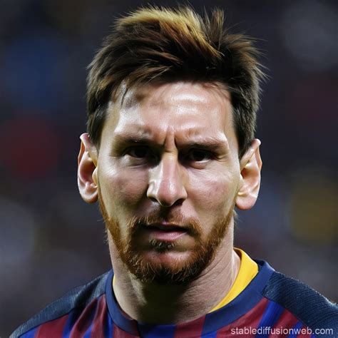 Legendary Soccer Player Leonel Messi Stable Diffusion Online