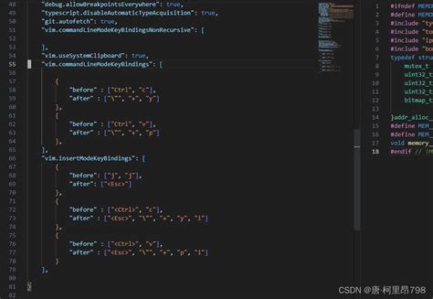 Vscode Vim 插件使用ctrlc和v进行复制粘贴到剪切板