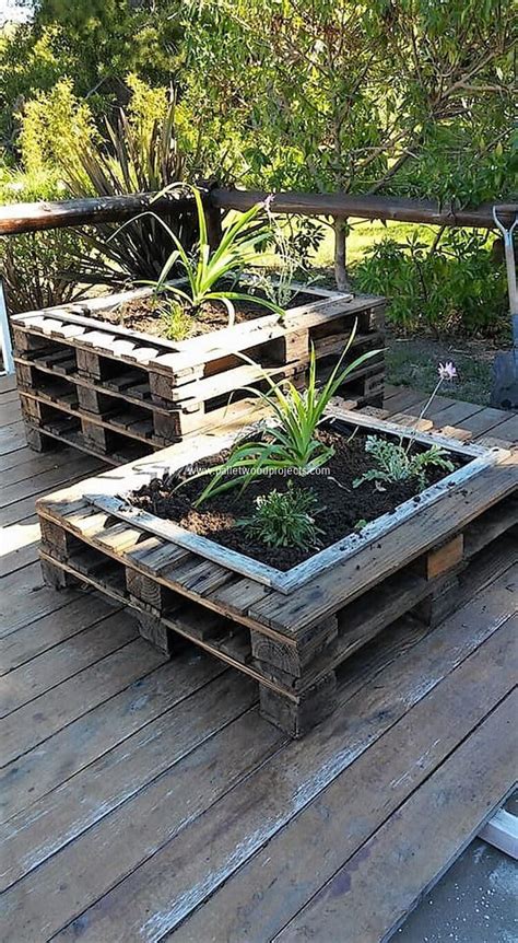 Diy Planters Made From Pallets At Joel Viveros Blog