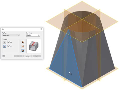 How To Create A Square To Round Autodesk Inventor Grabcad Tutorials
