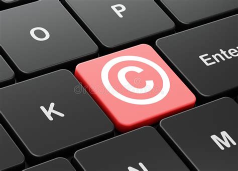 Computer Copyright Keyboard Symbol Stock Illustrations 174 Computer