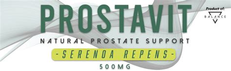 Prostavit® Serenoa Repens 500mg Saw Palmetto Prostate Pour Homme