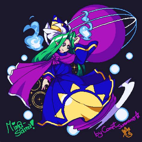 Comet Summoner98 Mima Touhou Touhou Touhou Pc 98 1girl Artist