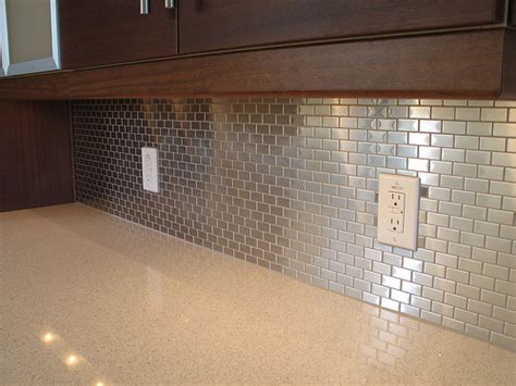 Stainless Steel Backsplashes