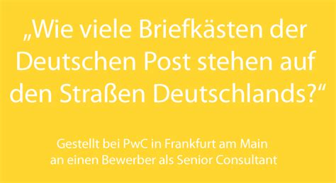 Brainteaser Im Vorstellungsgespräch Die 10 Härtesten Fragen An