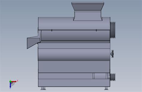 小型玉米脱粒机设计（含sw三维cad图纸说明书）solidworks 2016模型图纸下载 懒石网