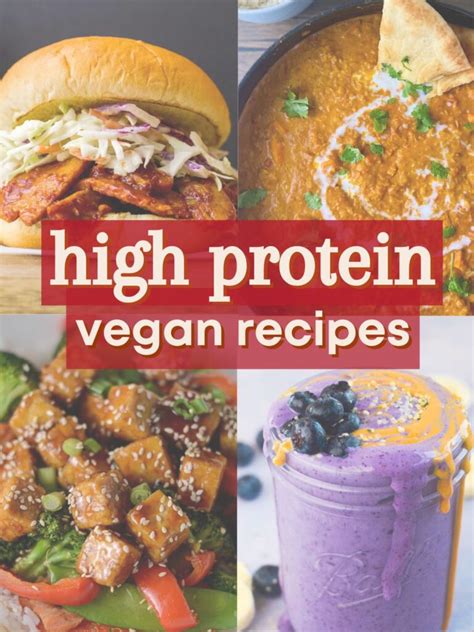 High Protein Vegan Recipes Naturallie Plant Based
