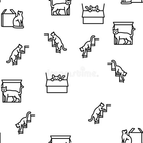 Preposition English Language Vector Seamless Pattern Stock Vector Illustration Of Learn