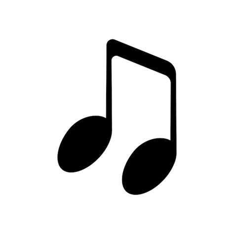 Logotipo De La Nota Musical Vector Premium
