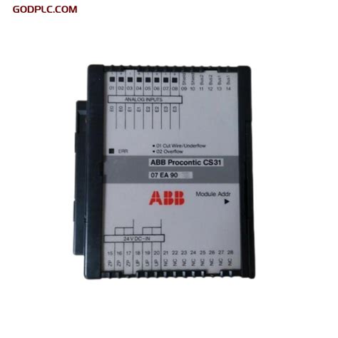 ABB 07EA90 GJR5251200R0101 Analog Input Modules God PLC