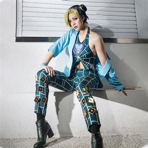 Jolyne Kujo Hot Cosplay Telegraph