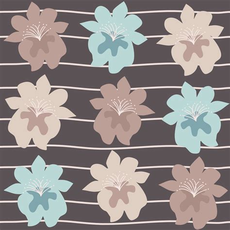 Cute Hand Drawn Abstract Seamless Vector Pattern Illustration With