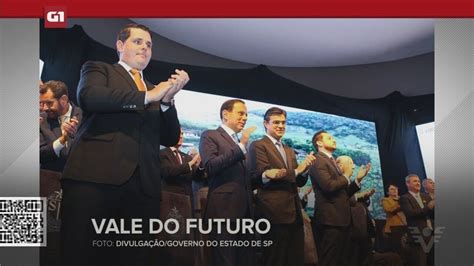 Vídeo G1 Em 1 Minuto Santos Vale Do Futuro Garante Investimento