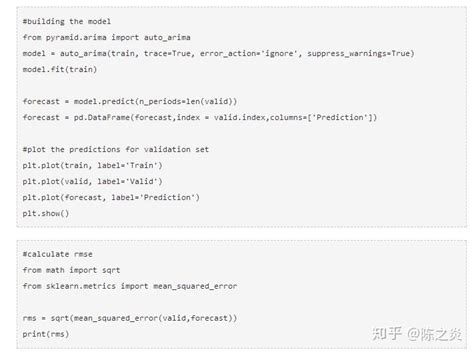 用arima构建时间序列模型（附python 和r代码） 知乎