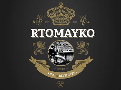 Github King Of Developers By Jason Long For Github On Dribbble