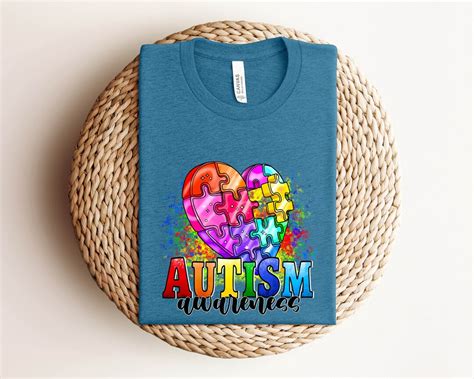 Colorful Autism Puzzle Shirt Autism Shirt Autism Mom Shirt Puzzle