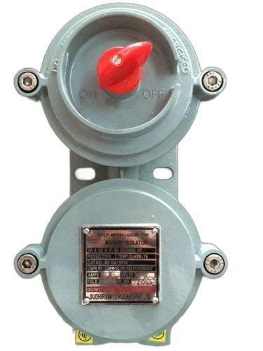 Sudhir Weatherproof Flameproof Explosionproof Rotary Switch At ₹ 1180