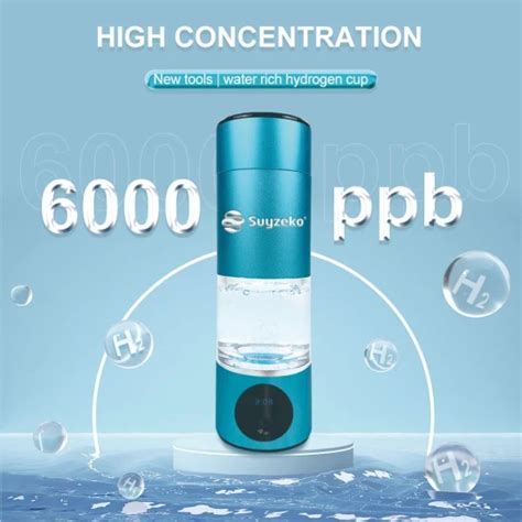 Newest Portable Water Electrolysis Hydrogen Rich Water Bottle Cup