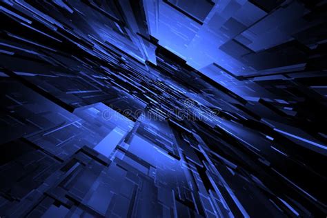 Fondo del azul 3D stock de ilustración Ilustración de velocidad 8657928