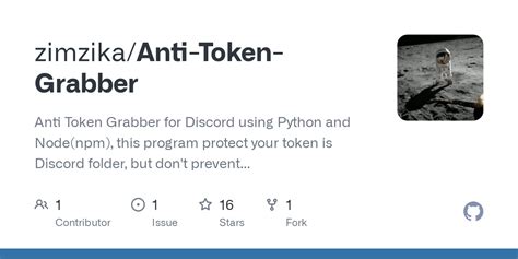 Github Zimzikaanti Token Grabber Anti Token Grabber For Discord Using Python And Nodenpm