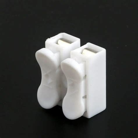 프레스 타입 터미널 변압기 펌프 와이어 램프 퀵 커넥터 2 위치 커넥터 스프링 버트 조인트 자동 잠금 가전 부품