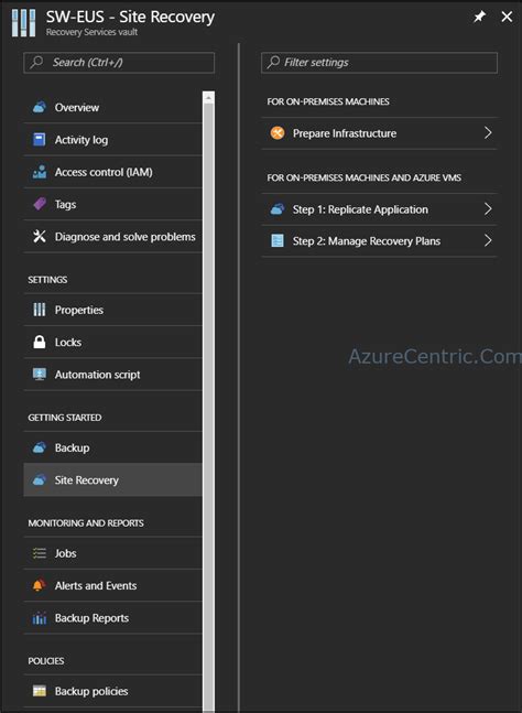 disaster recovery solution within azure part 1 azure centric