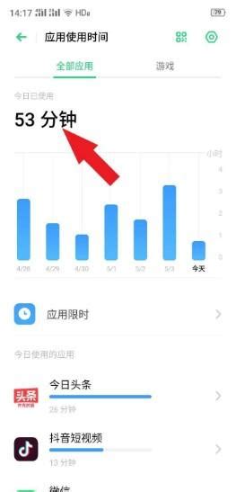 查询手机每日使用时长与各应用使用时间 适会说