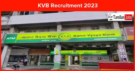Kvb Recruitment 2023 Apply Online Fresher And Experienced Job Openings