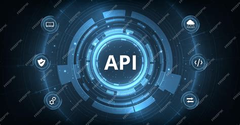 응용 프로그램 프로그래밍 인터페이스 Api 프리미엄 벡터
