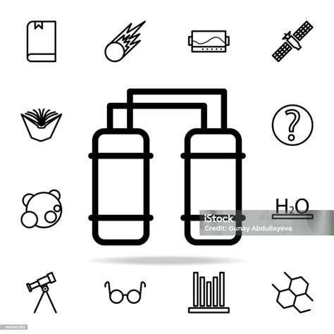 연결 된 탱크 아이콘입니다 웹 및 모바일에 대 한 보편적인 과학 아이콘 설정 공 스포츠 장비에 대한 스톡 벡터 아트 및 기타 이미지 공 스포츠 장비 교통 교통수단