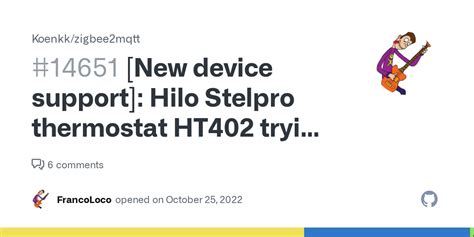 New Device Support Hilo Stelpro Thermostat Ht402 Trying To Gather