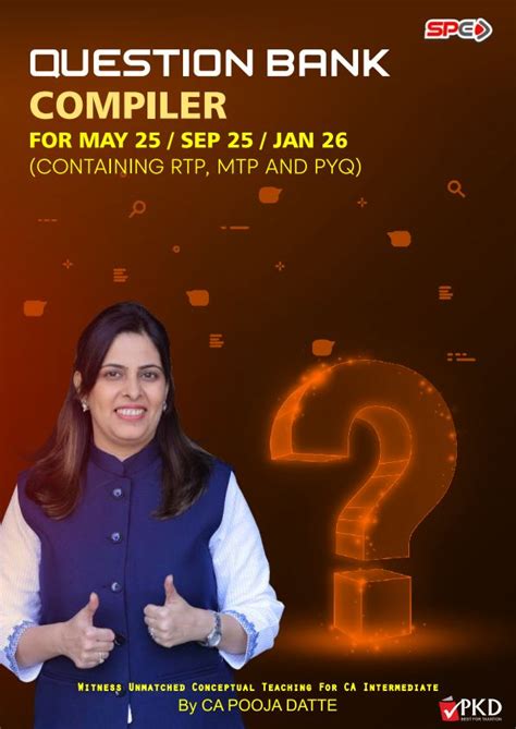 Download Taxation Question Bank For May 25 Sep 25 Jan 26